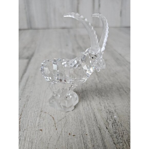 Swarovski | Holiday | Swarovski Crystal Mountain Goat Horns Large ...